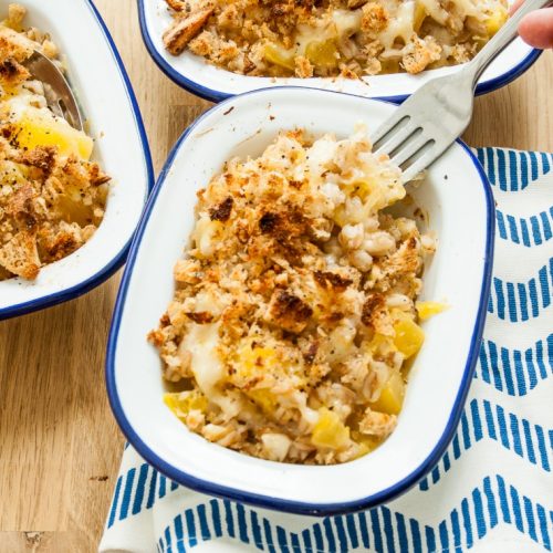 Cheesy Baked Speltotto (Spelt Risotto) | Maison Cupcake