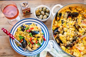 20 Minute Paella Quick Recipe With Frozen Ingredients